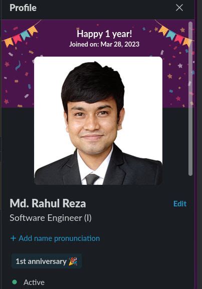Md Rahul Reza On Linkedin Alhamdulillah 💙 Probation Period Intern