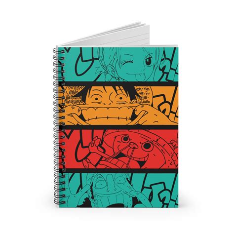 One Piece Notebook Etsy