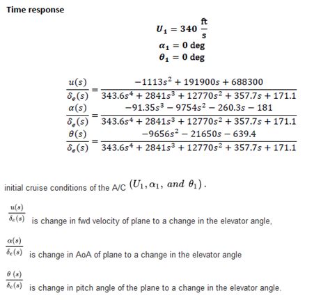 Solved Time Response Ft U340 0 Deg Us Oes 3436s4