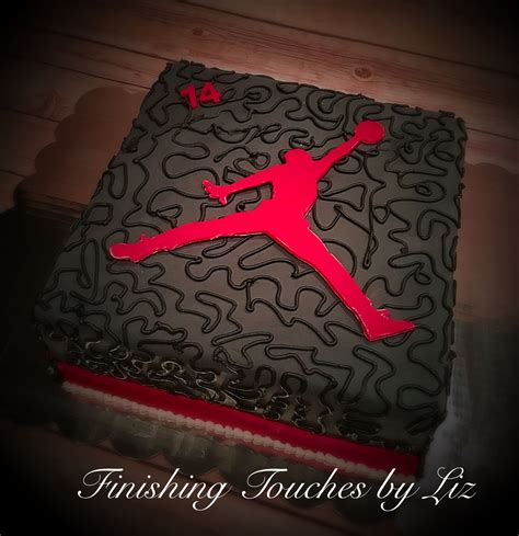 Air Jordan Basketball Player Birthday Cake