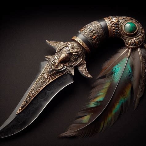 Aztec Dagger By Ludvikroisoleil On Deviantart