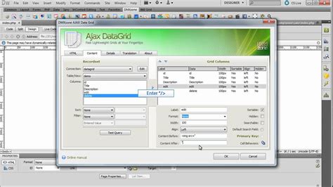 Add Edit And Delete Functionality In Ajax Datagrid Part 1 YouTube