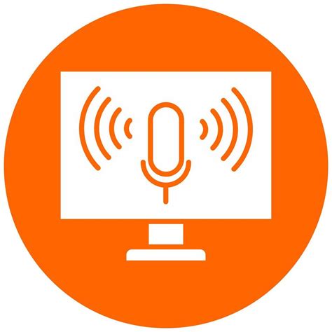 Voice Control Vector Icon Style 22199144 Vector Art At Vecteezy