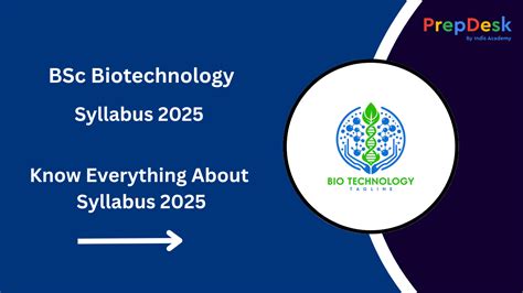 Bsc Biotechnology Syllabus 2025 Detailed Semester‑wise Course Structure Prepdesk