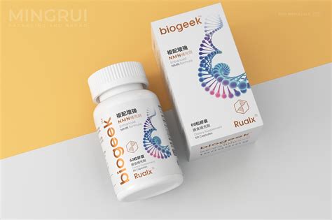 保健品nmn抗衰老产品保健食品复配增强补充剂包装设计刘益铭 站酷zcool