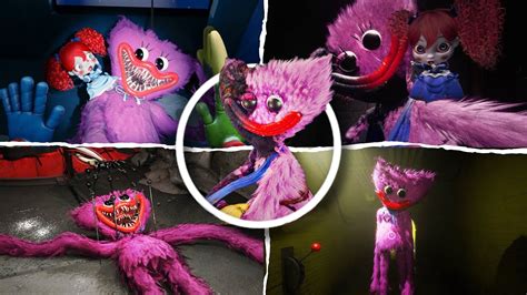 Poppy Playtime Chapter 1 4 All Scary Moments Kissy Missy Youtube