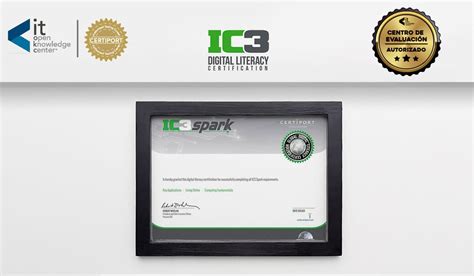 Ic3 Spark Certificate En It Ok Center