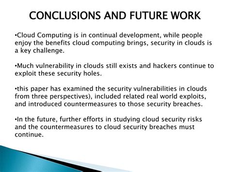 ppt security threats on cloud computing vulnerabilities powerpoint