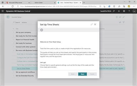 Unlock Time Sheets In Business Central Using Assisted Setup And Data Entry On Mobile Devices 1