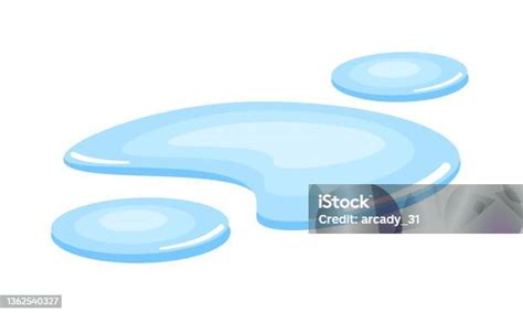 녹은 물 유출 또는 웅덩이 벡터 만화 기름 유출에 대한 스톡 벡터 아트 및 기타 이미지 기름 유출 물 물감 방울 Istock
