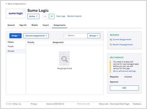 Integrate Sumo Logic With Okta Sumo Logic Docs Integrate Sumo Logic With Okta Sumo Logic Docs