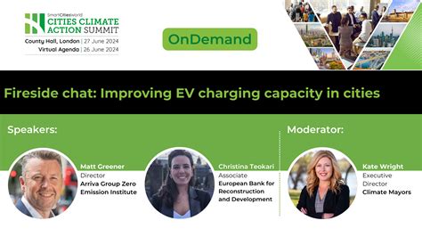 Smart Cities World Cities Climate Action Summit On Demand 2024 Fireside Chat Improving Ev