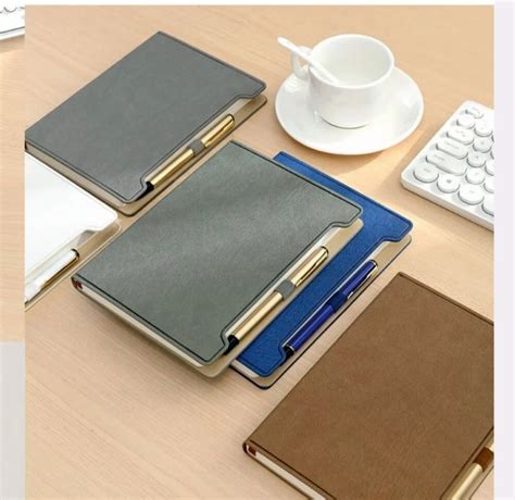 Perfect Bound PU Leather Cover A Size Notebook At Piece In New Delhi ID