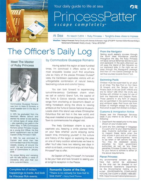 Princess Patter Guides My Virtual Vacations