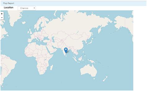 Creating Map Report With Single Select Parameter Using Community
