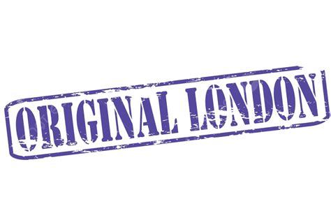 Original London Rectangular Concept Unique Vector Rectangular Concept