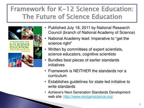 Ppt A Framework For K 12 Science Education Powerpoint Presentation Free Download Id 3237813