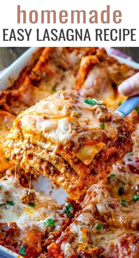 Easy Lasagna Artofit