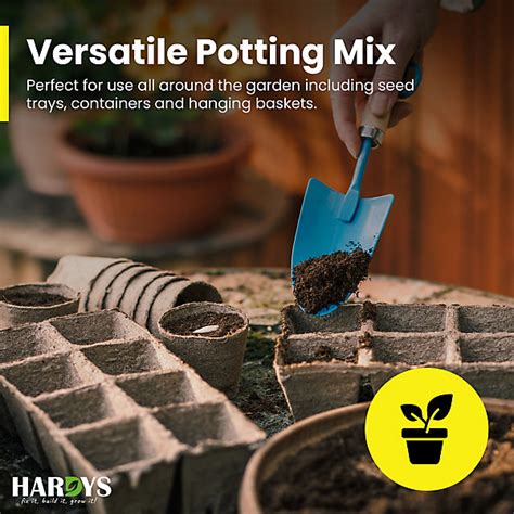 Hardys 25l Seed Sowing Compost Ideal For Seedlings Rooting Cuttings And Propagating Loam