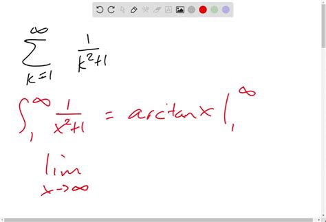 solved point use the integral test to determine whether each of the