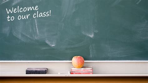 Welcome To Our Class Blackboard Virtual Backgrounds