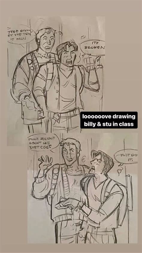 Billy Loomis X Stu Macher Fanart