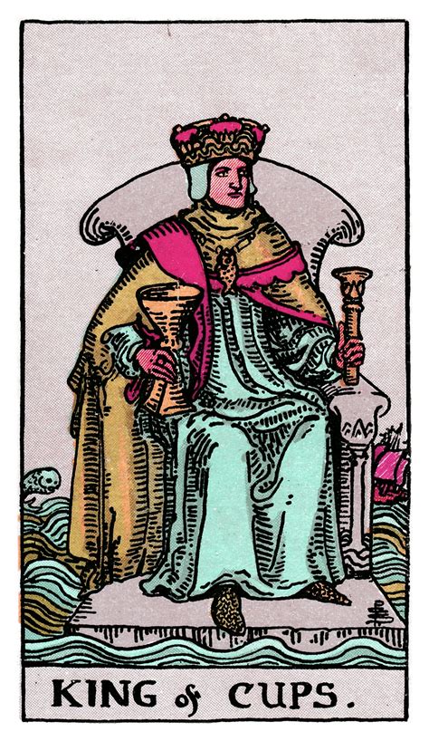 King Of Cups Tarot Card Meaning Page Of Cards