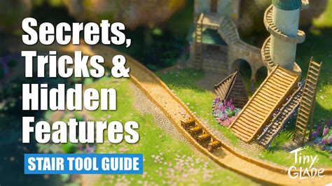 Tiny Glade Update Stair Tool Secrets They Didnt Tell You Youtube