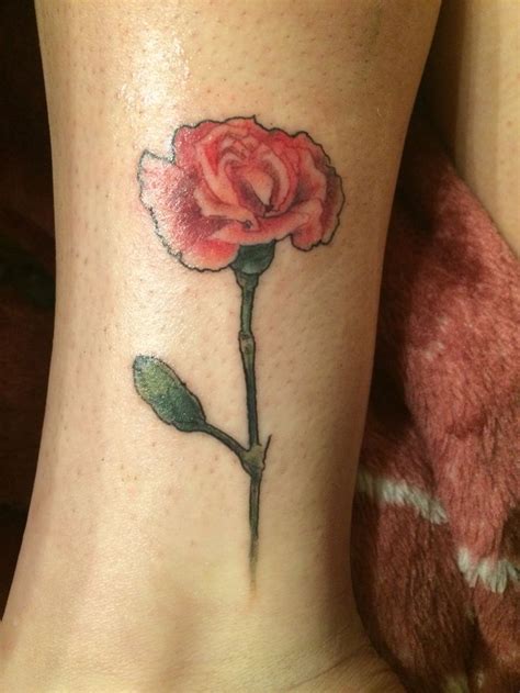 Pink Carnation Tattoo Printable Calendars At A Glance