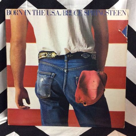 Vinyl Record Bruce Springsteen Born In The Usa Boardwalk Vintage