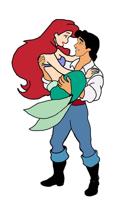 Disney Couples Ariel And Eric By Shiftoftheshadows On Deviantart