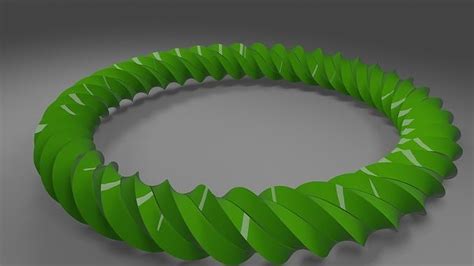Light Green Ring T8 3d Model Cgtrader