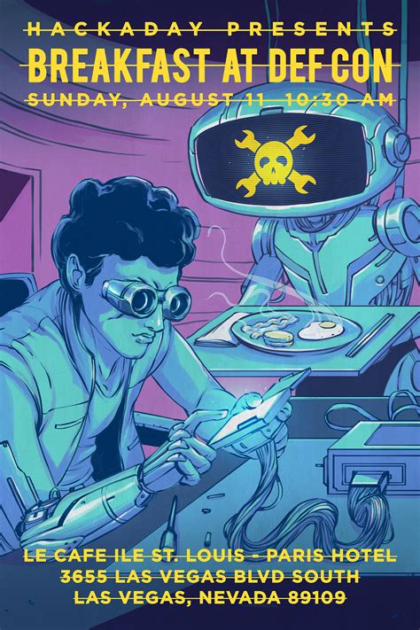 Breakfast At Def Con This Sunday Hackaday