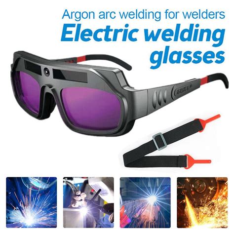 Welding Glasses Auto Darkening Gog Gles Safety Automatic Dimming Welder Arc