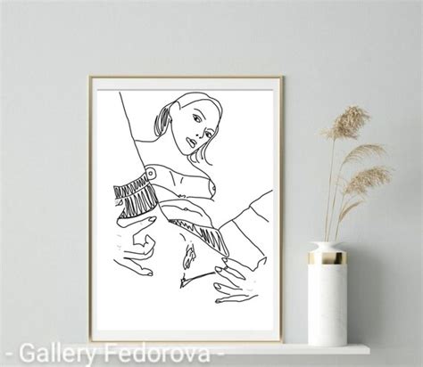 Dibujos Sexys Dibujos Er Ticos Decoraci N Del Dormitorio Etsy Espa A