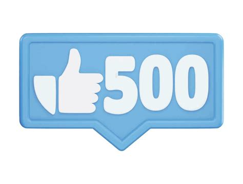 Social Like React 3d Rendering Vector Icon Illustration 19602057 Vector