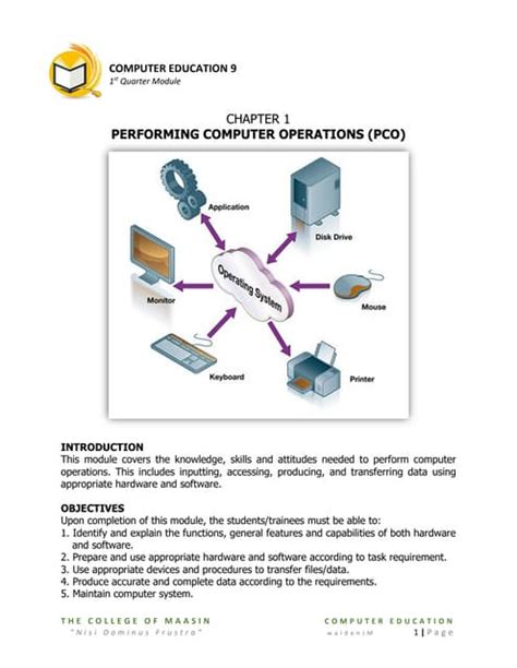 Performing Computer Operations Pco Pdf