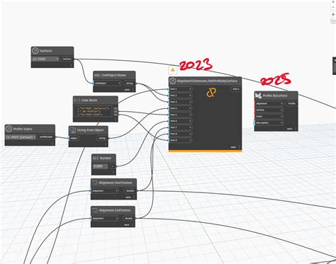 Need Help Migrating Dynamo Scripts After Upgrading To Civil 3d 2025 Civil 3d Dynamo