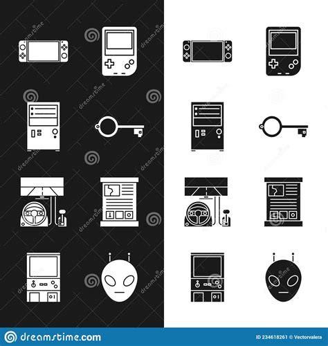 Set Ancient Key For Game Computer Portable Video Console Racing Simulator Cockpit Game Guide