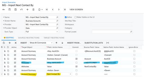 Import Scenario Process Error Community