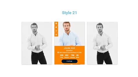 Profile Card Addon For Elementor By Bestwpdeveloper Codecanyon