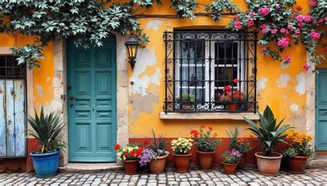 Aprende Cómo Pintar Elementos Arquitectónicos Como Edificios Ventanas Y Columnas Con Pinturas