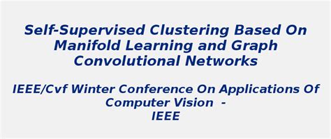 Manifold Learning And Graph Convolutional Networks S Logix