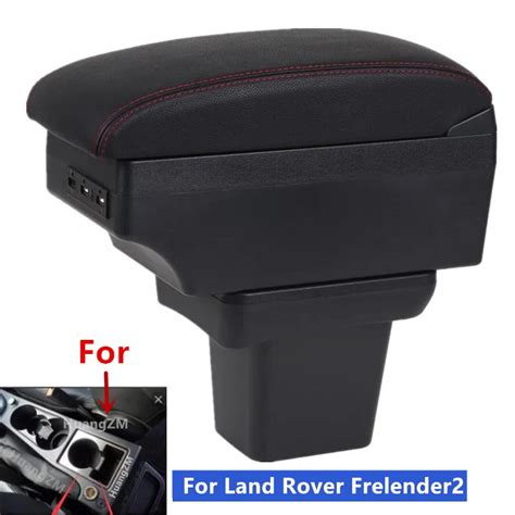 Reposabrazos Para Land Rover Freelander 2 Caja De Almacenamiento De Contenido De Tienda Central
