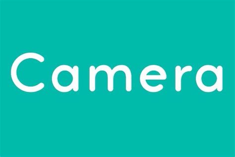 Camera Font