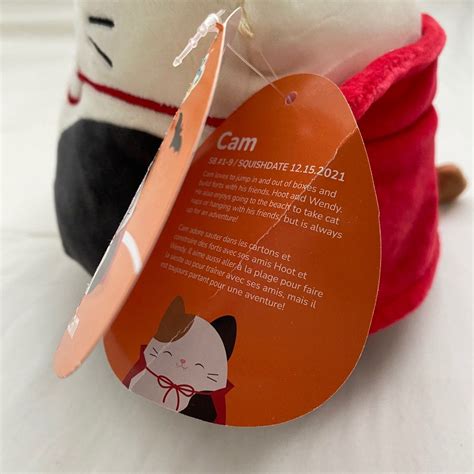 Cam The Cat Vampire 8 Halloween Collection X Squishmallow Hobbies And Toys Toys And Games On