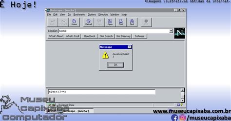A Linguagem De Programação Javascript De 1995 Mcc Museu Capixaba Do