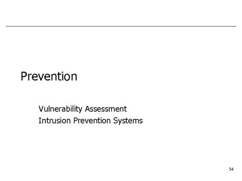 Network Security An Introduction To Intrusion Detection Prevention Vulnerability