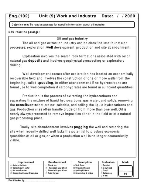 Unit 9 Work And Industry Eng Download Free Pdf Gold Petroleum