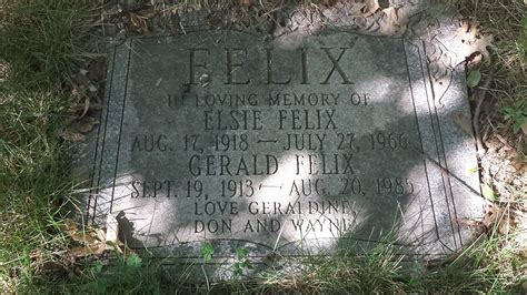 Gerald Jacob Felix 1913 1985 Find A Grave Memorial